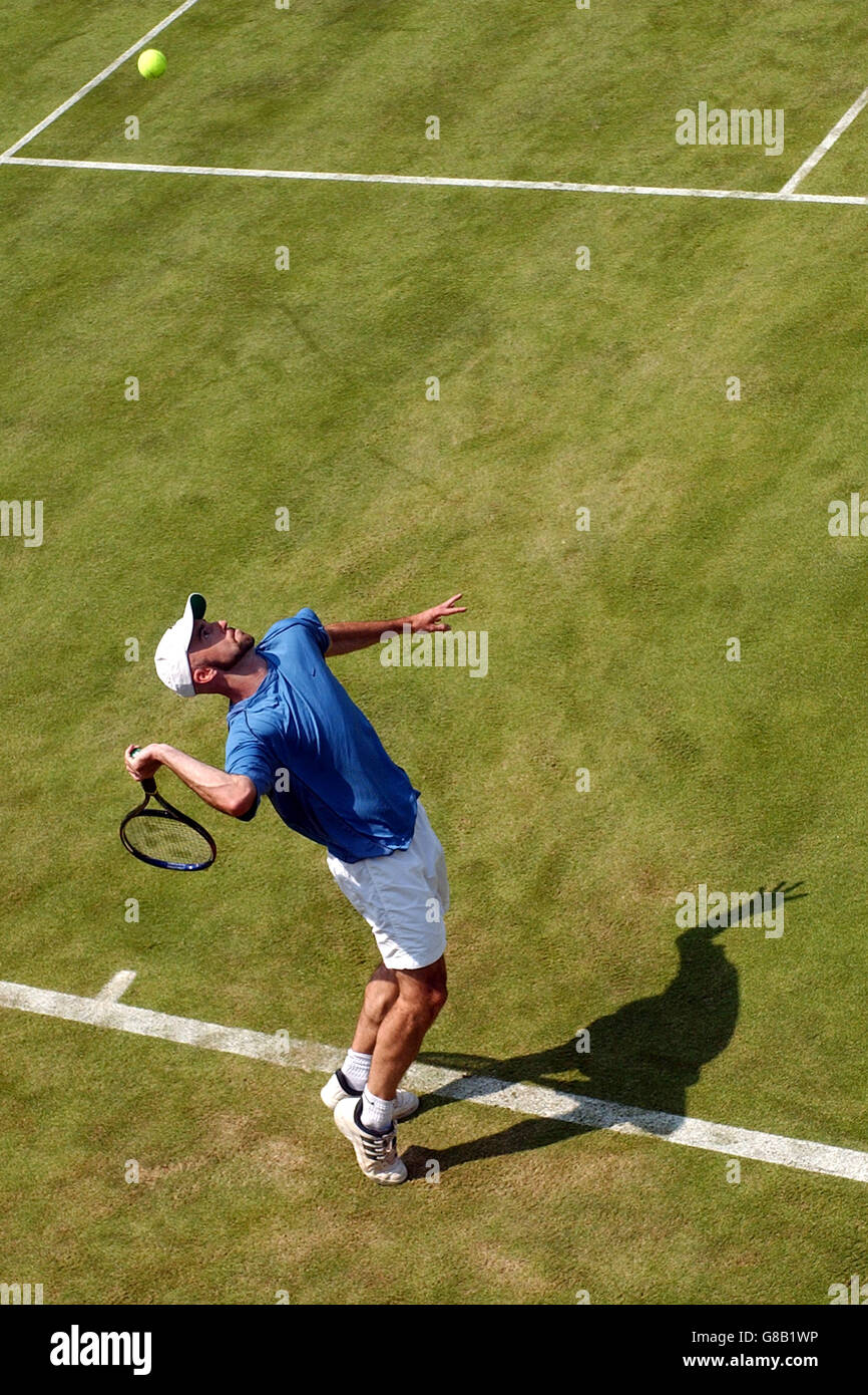 Tennis - Stella Artois Championship 2005 - Jamie Delgado v Gael Monfils ...
