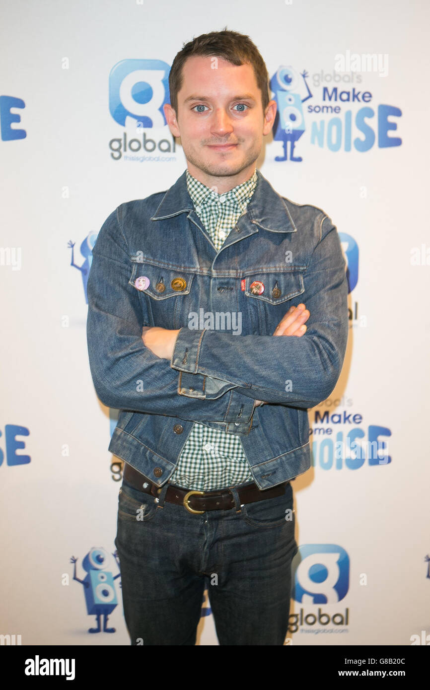 Elijah Wood attending Global's Make Some Noise Charity Day at Global ...