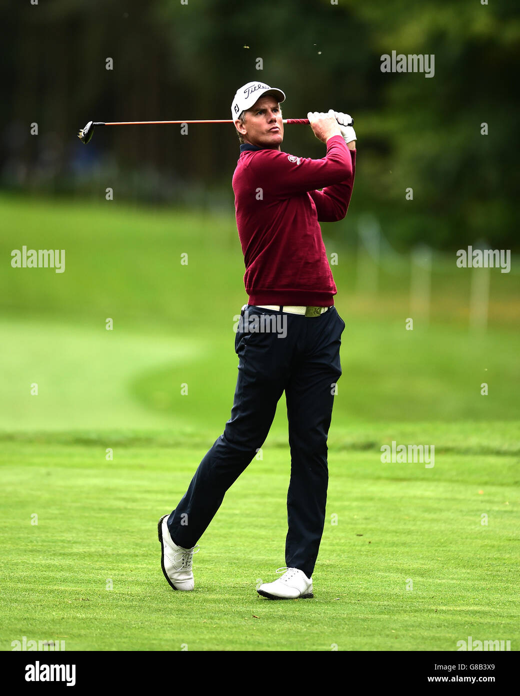 Golf - British Masters - Day One - Woburn Golf Club Stock Photo - Alamy