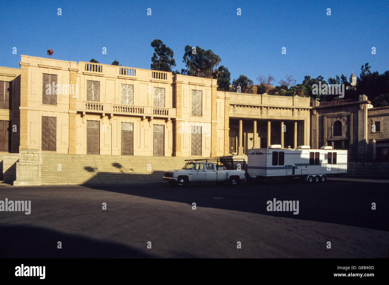 Archive image of Roman Senate set from "Spartacus" (1960) known as ...