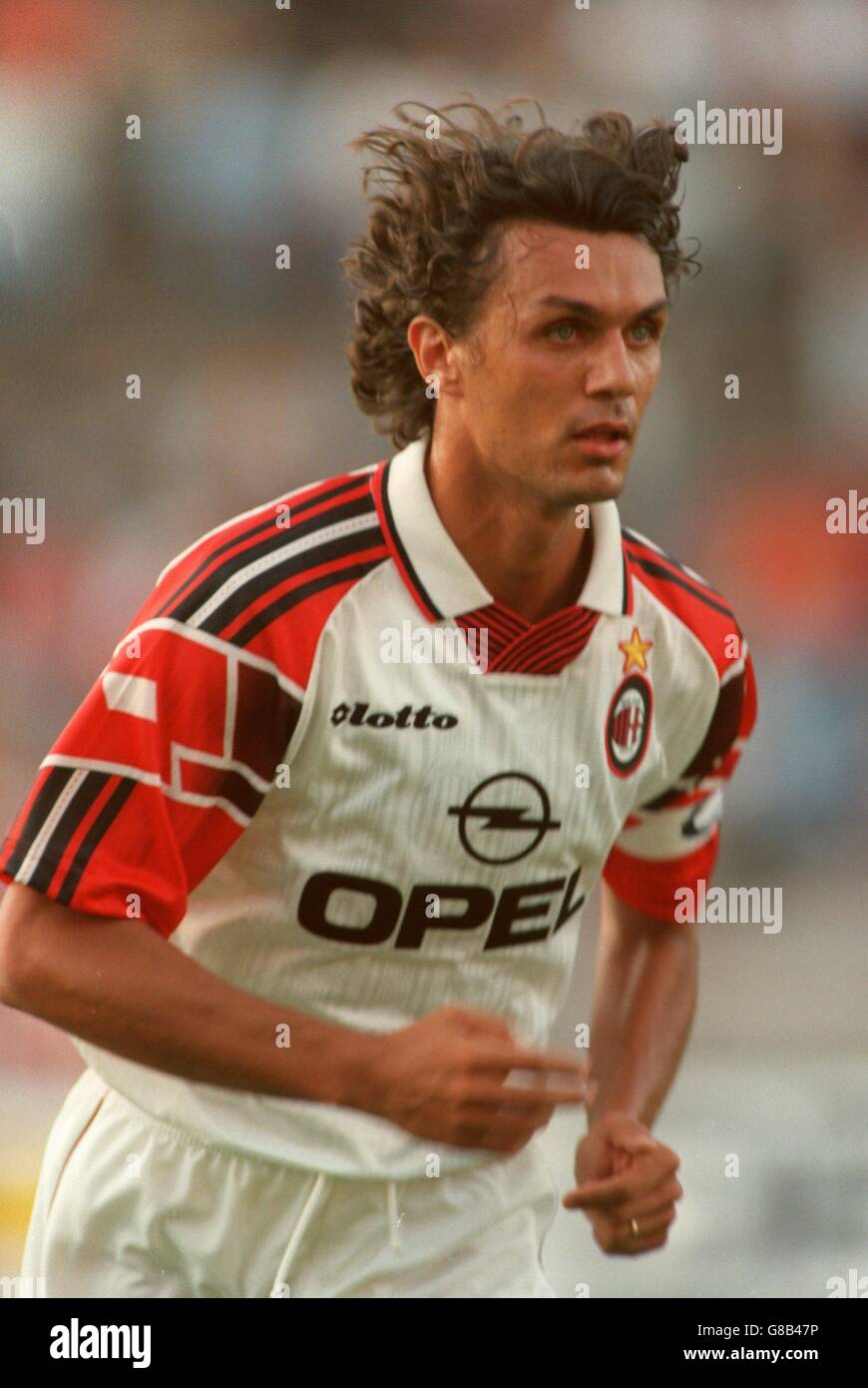 European Club Soccer - AC Milan V Paris Saint Germain. Paolo Maldini ...
