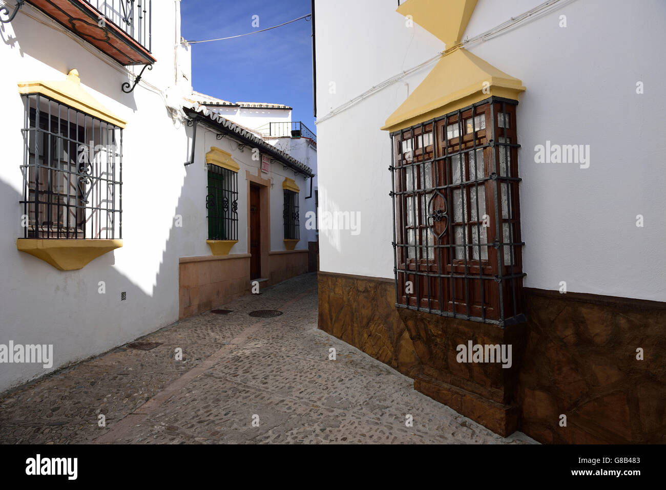 old town (La Ciudad), Ronda, Andalusia, Spain Stock Photo - Alamy