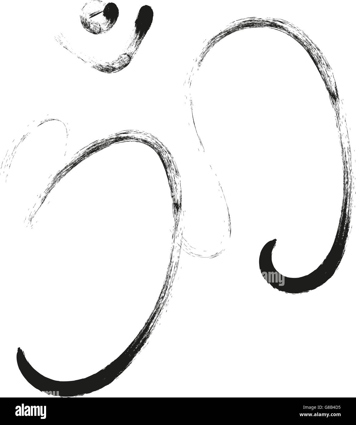 Sign vector Hindu Om Icon in Tamil Stock Vector Image & Art - Alamy