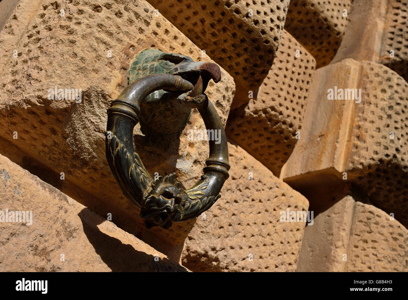 palace of Charles V., Alhambra museum, Alhambra, Granada, Andalusia ...