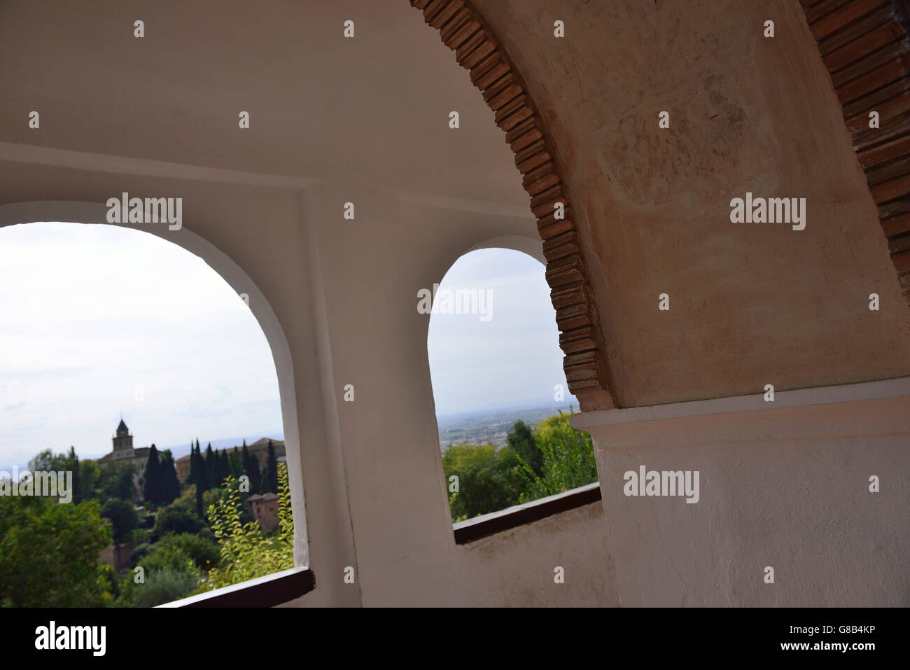 Court of the Water Channel, Generalife, Alhambra, Granada, Andalusia ...