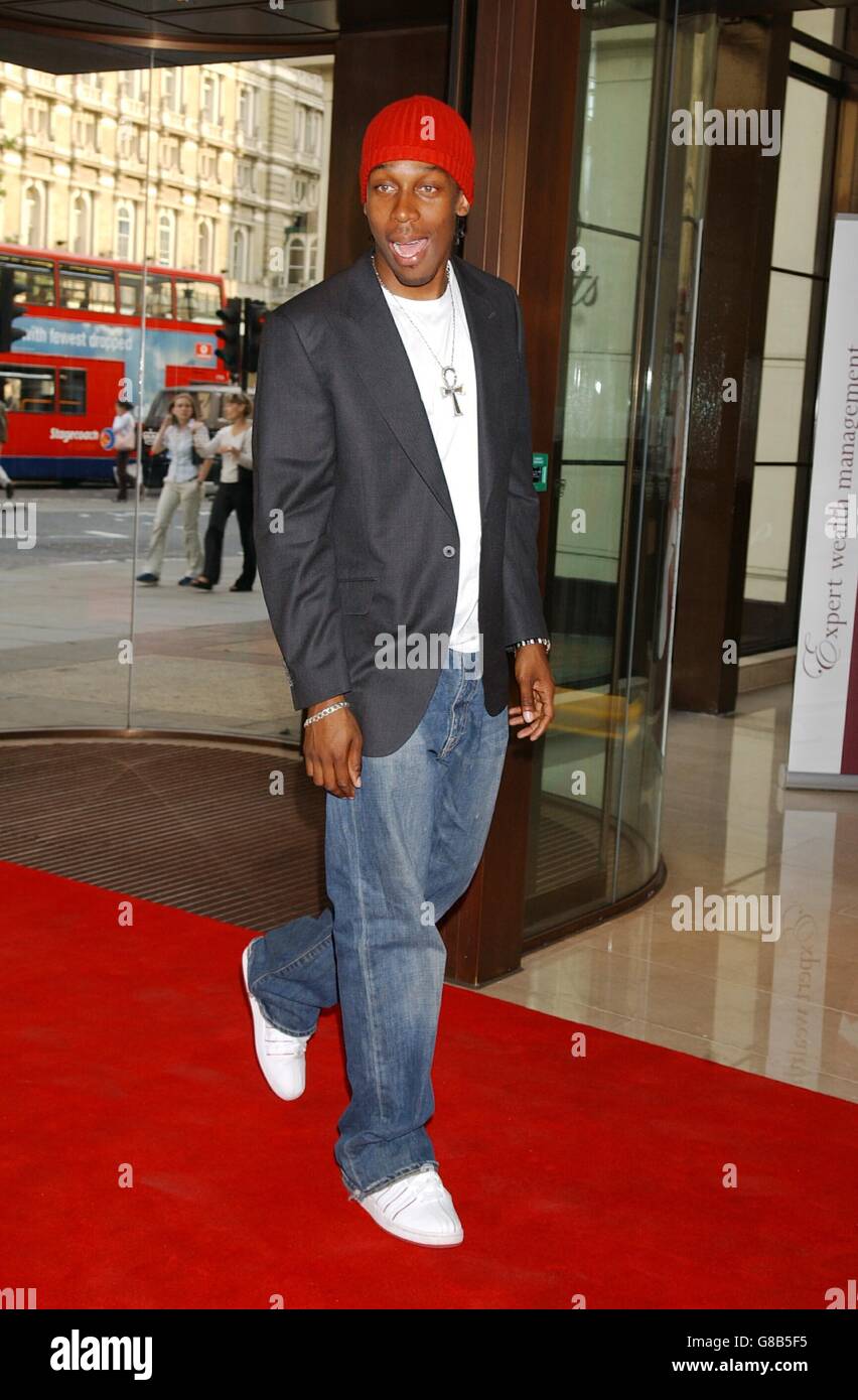 Singer Lemar arrives for the concert to launch Global Angels - a new ...