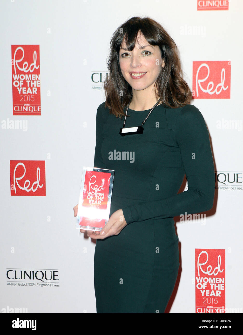 Bridget Christie, winner of the Creative award, at the Red Women of the ...