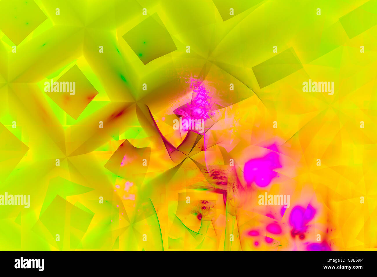 A abstract fractal background created using the recursive fractal flame ...