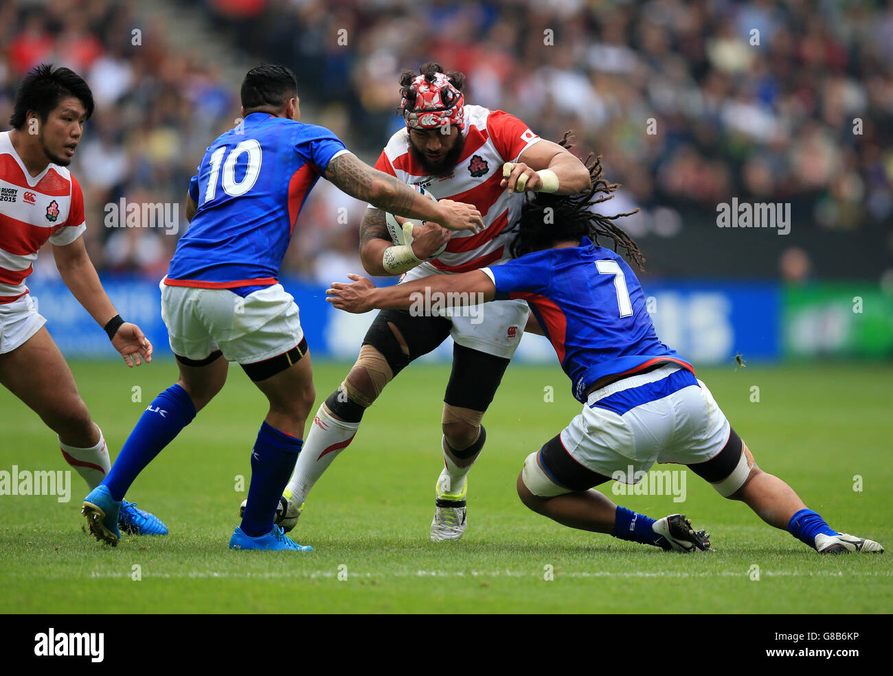 Rugby Union - Rugby World Cup 2015 - Pool B - Samoa v Japan - Stadium ...