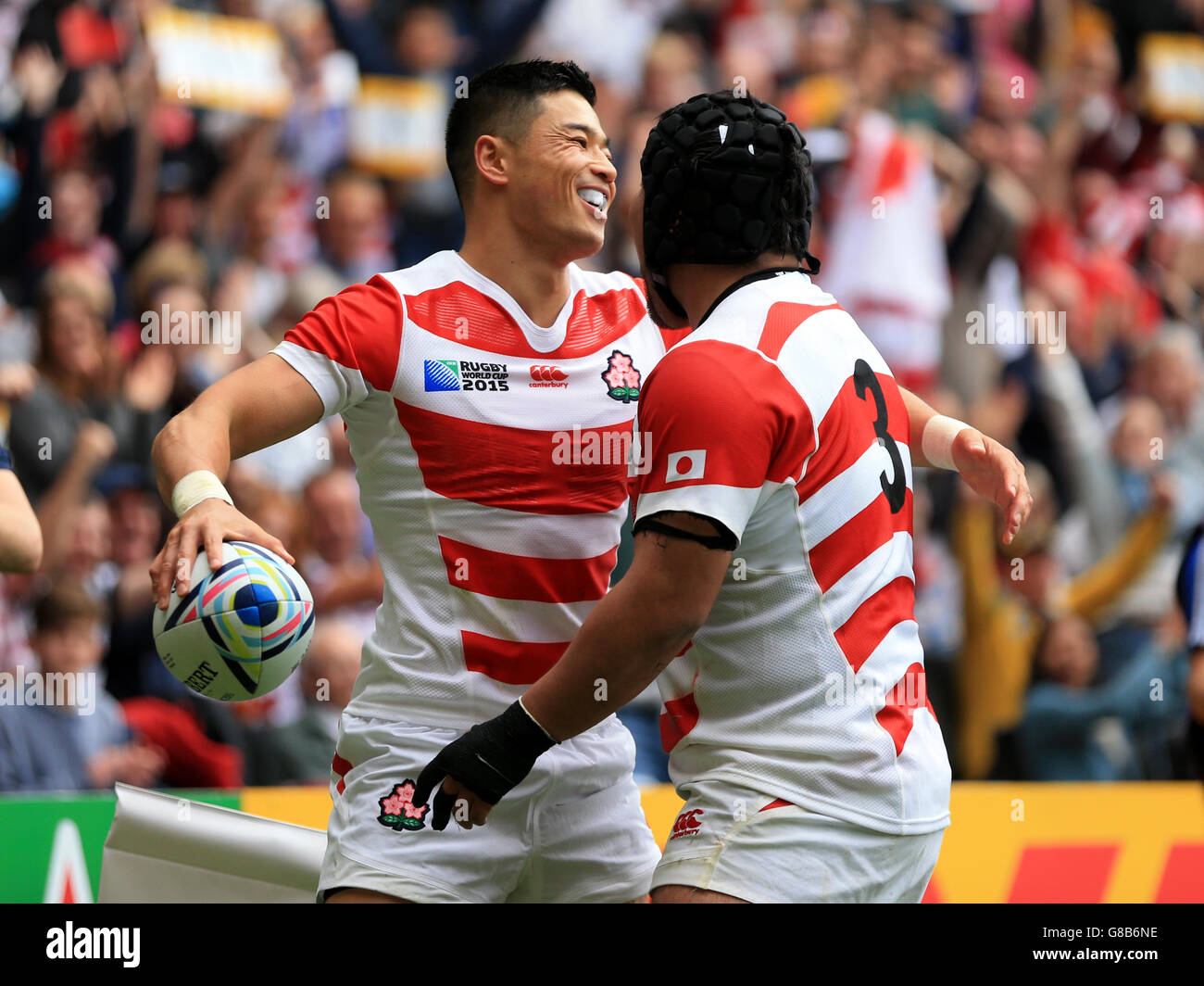 Rugby Union - Rugby World Cup 2015 - Pool B - Samoa v Japan - Stadium ...