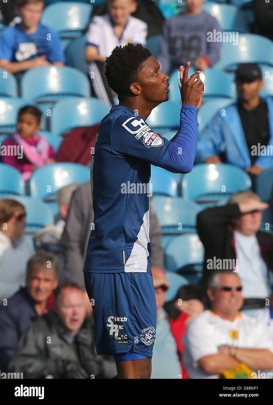 Birmingham City's Demarai Gray celebrates scoring their first goal ...