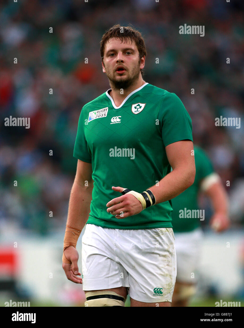 Ireland's Iain Henderson during the World Cup match at the Olympic ...