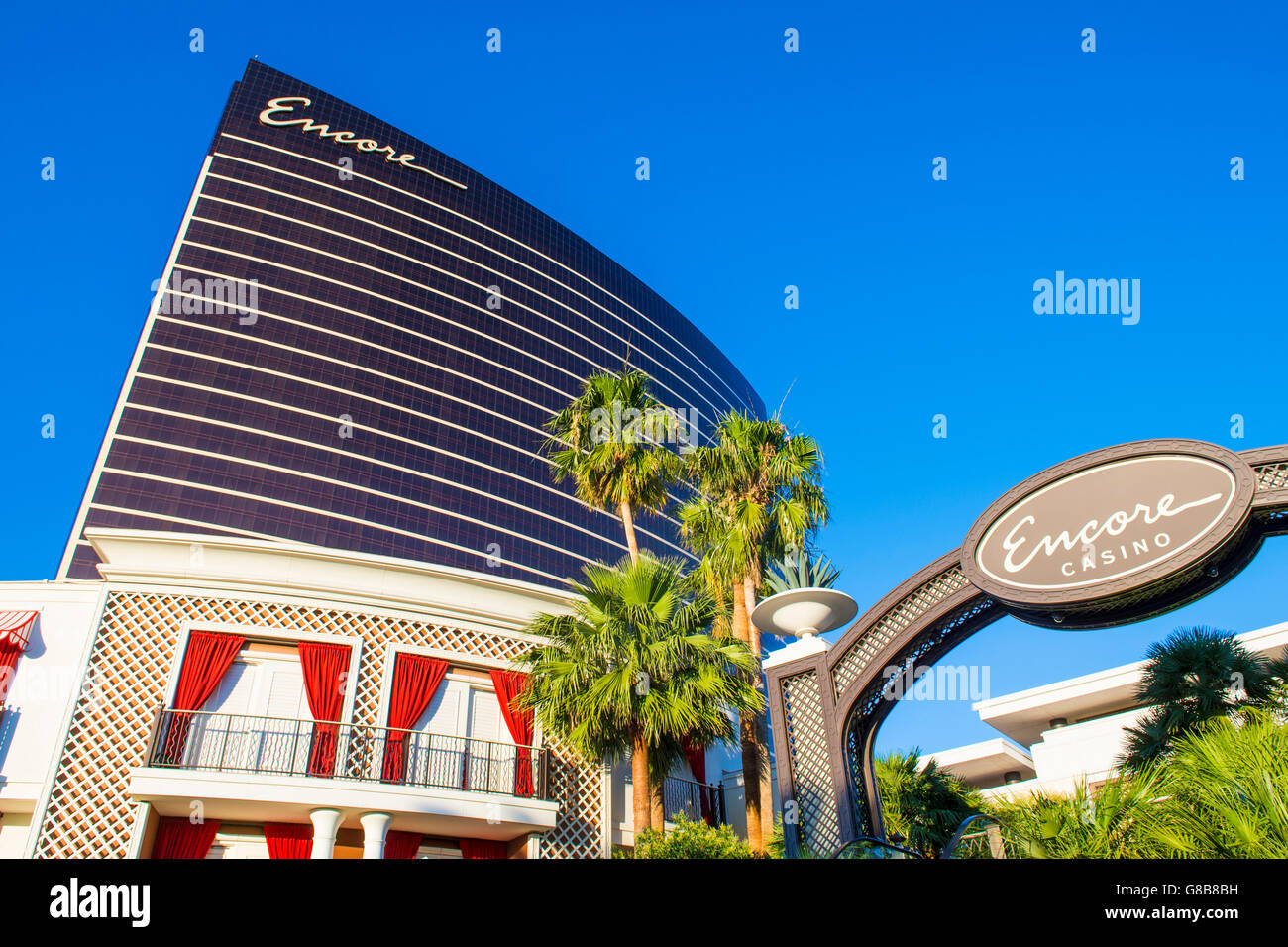 The Encore Hotel and casino in Las Vegas Stock Photo - Alamy