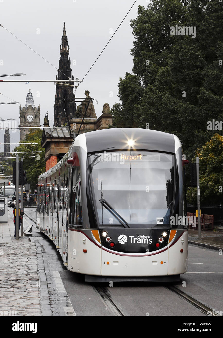 Edinburgh tram inquiry hi-res stock photography and images - Alamy