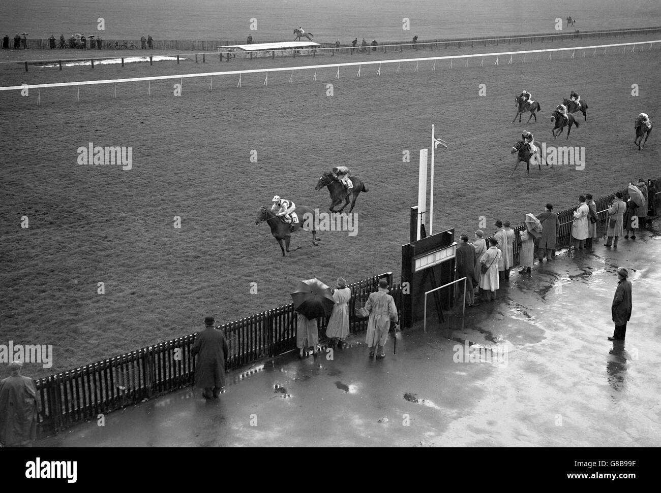 Passing the finish line Black and White Stock Photos & Images - Alamy