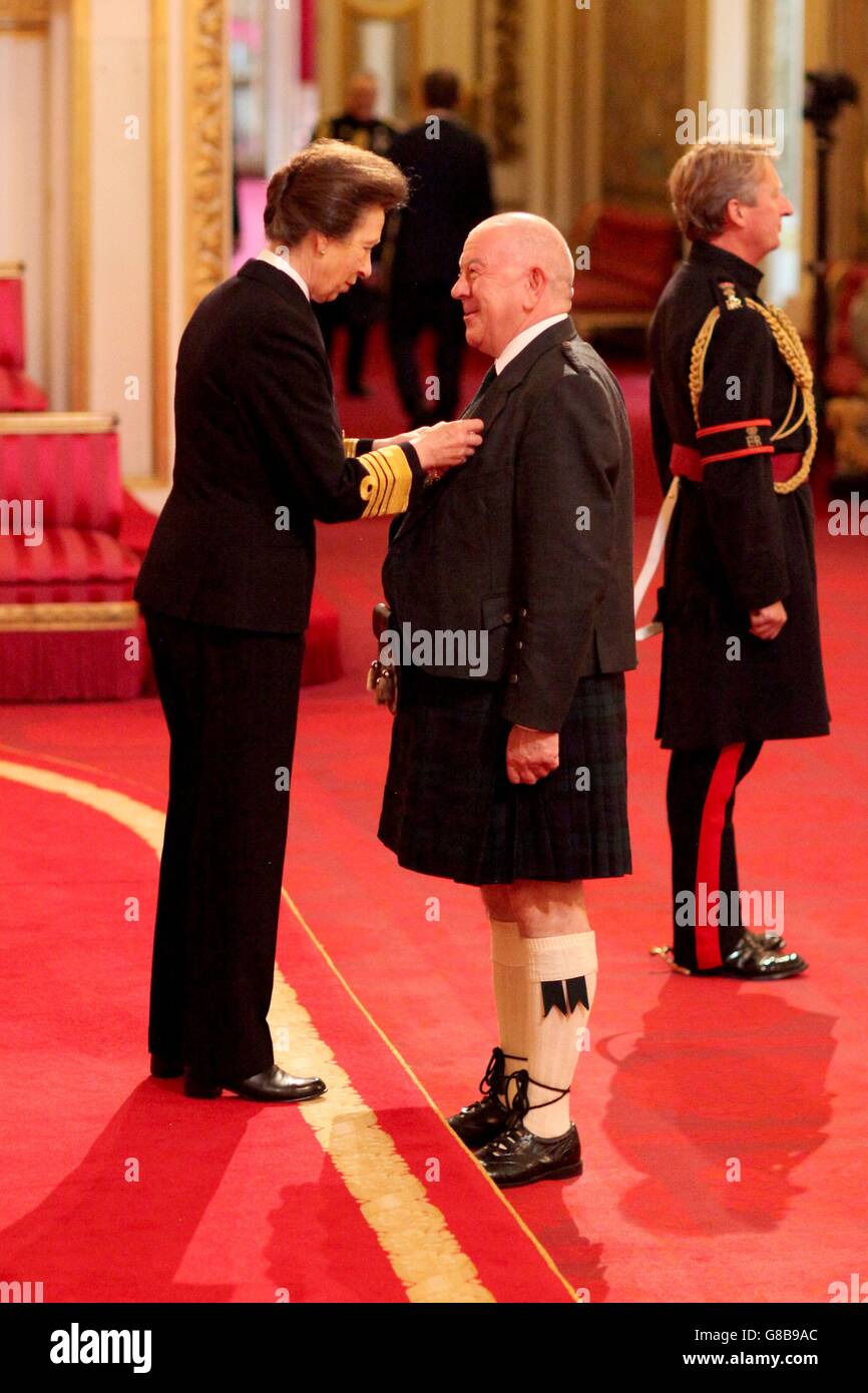 Mr Archibald Graham from Glasgow is made an OBE (Officer of the Order ...