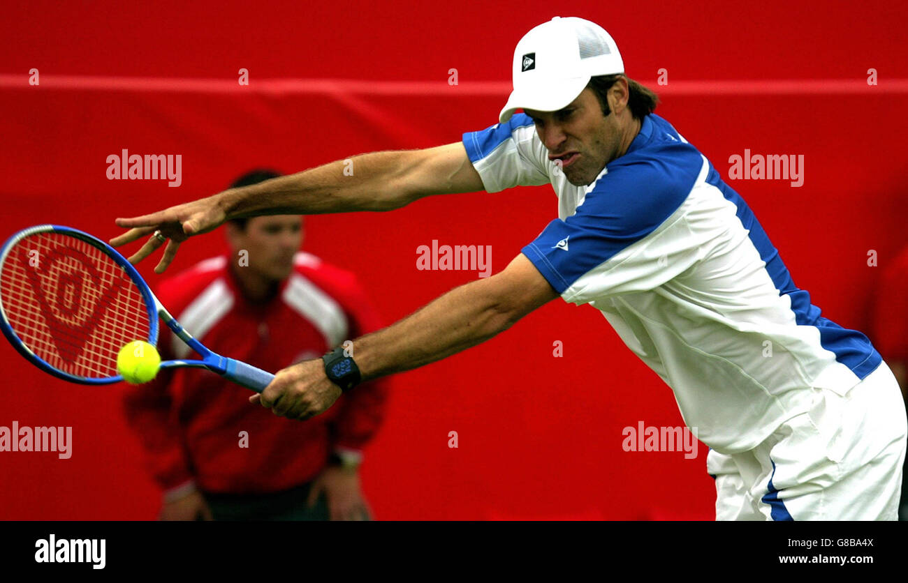 Tennis - Stella Artois Championship 2005 - Greg Rusedski v Joshua ...