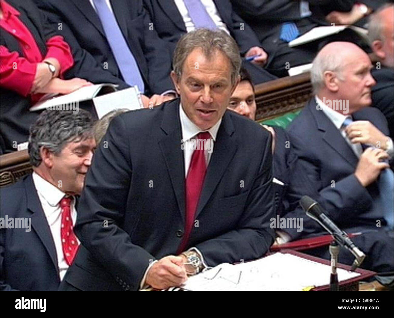 Prime Minister's Question Time - House of Commons Stock Photo - Alamy