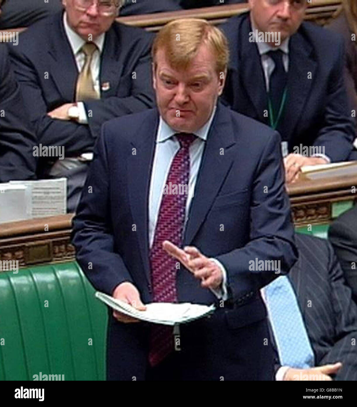 Prime Minister's Question Time - House of Commons Stock Photo - Alamy