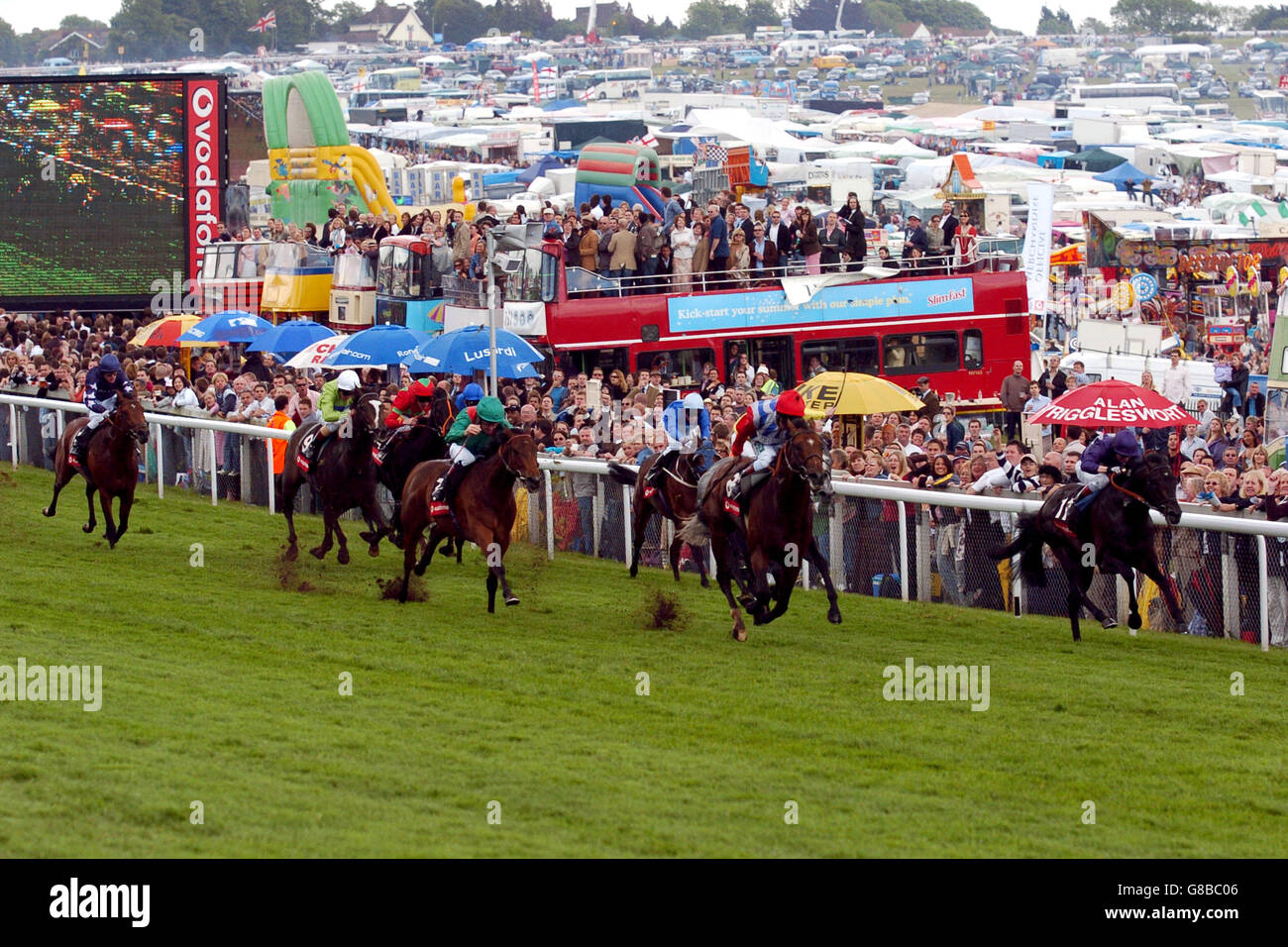 Horse Racing - Vodafone Derby Day - Epsom Downs Racecourse. Evolution ...