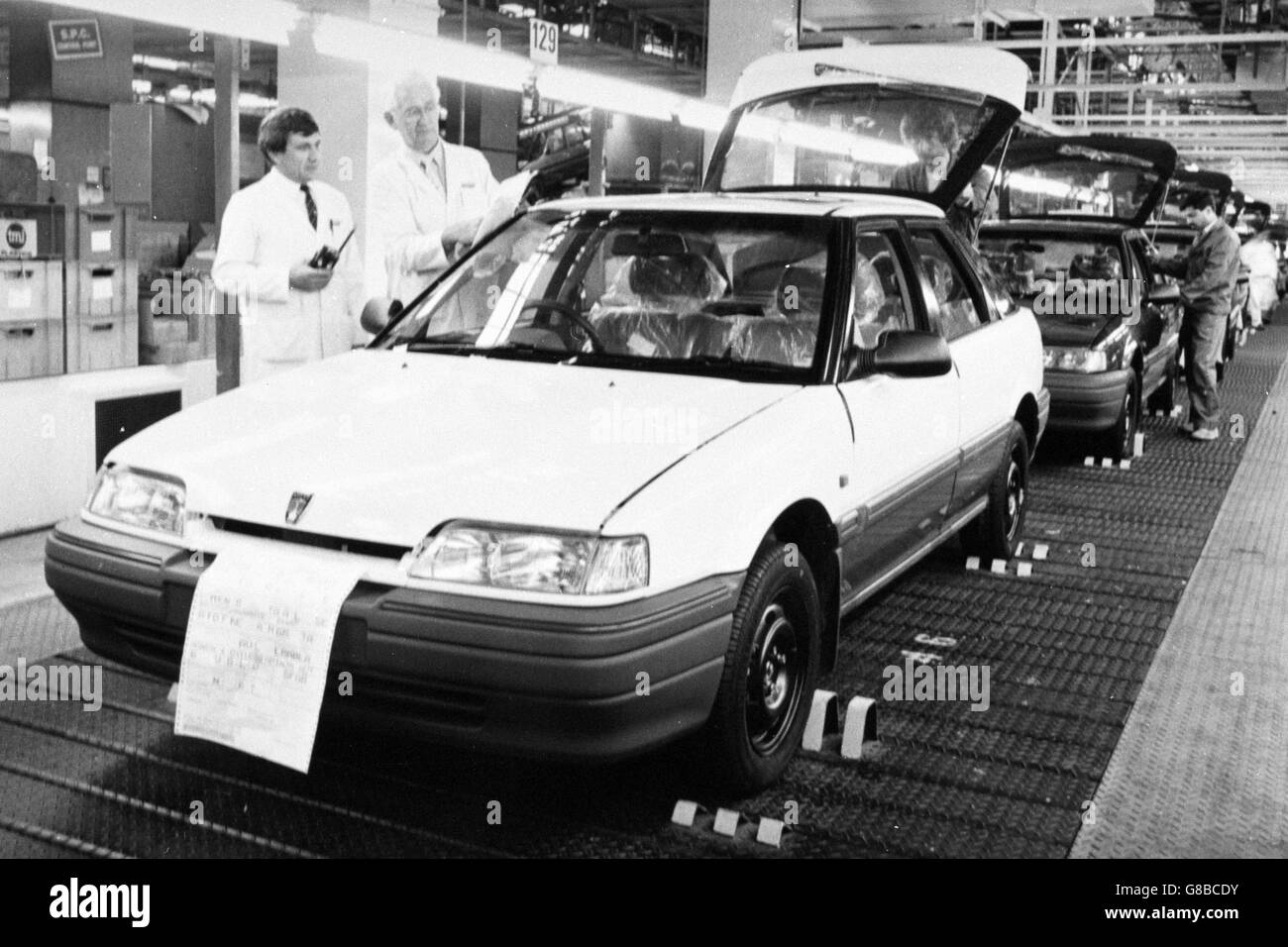 Longbridge Plant. The Rover 200 Series facility at Longbridge Stock ...