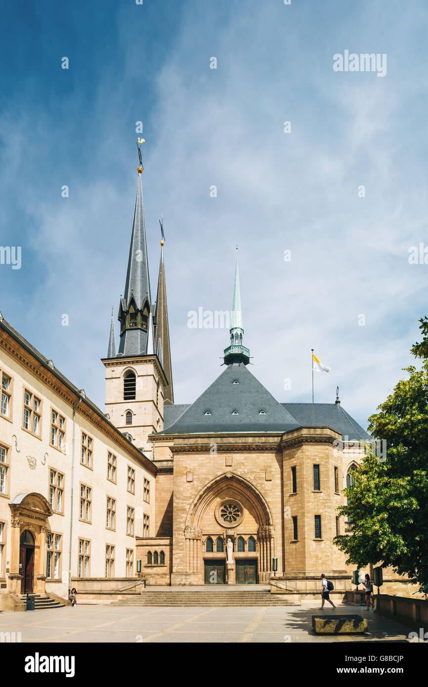 Notre-Dame Cathedral, Luxembourg is the Roman Catholic Cathedral. Grand ...
