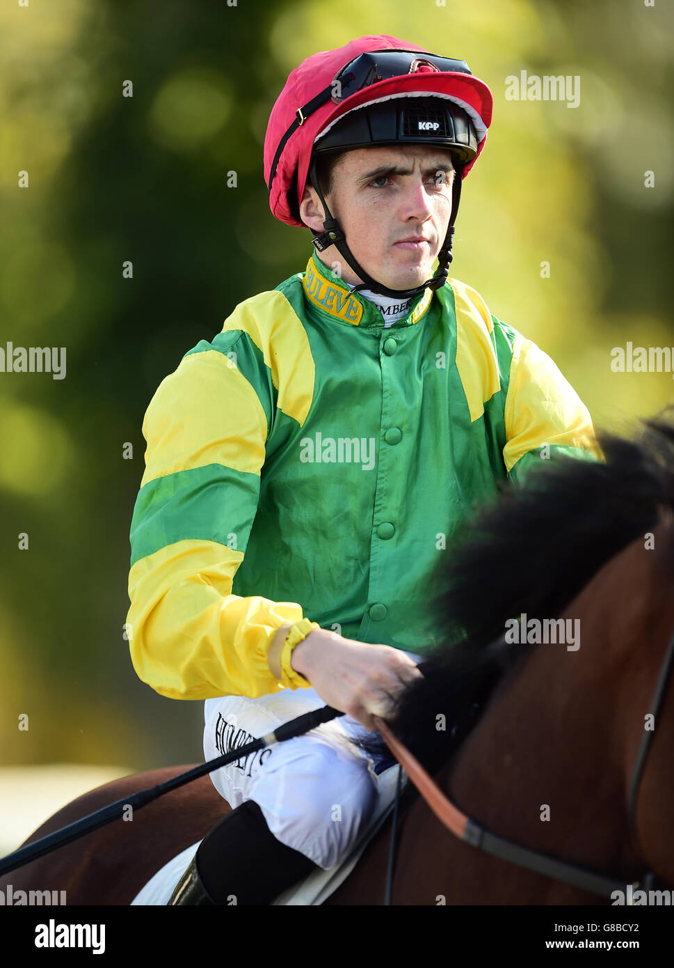 Jockey martin harley at windsor racecourse hi-res stock photography and ...
