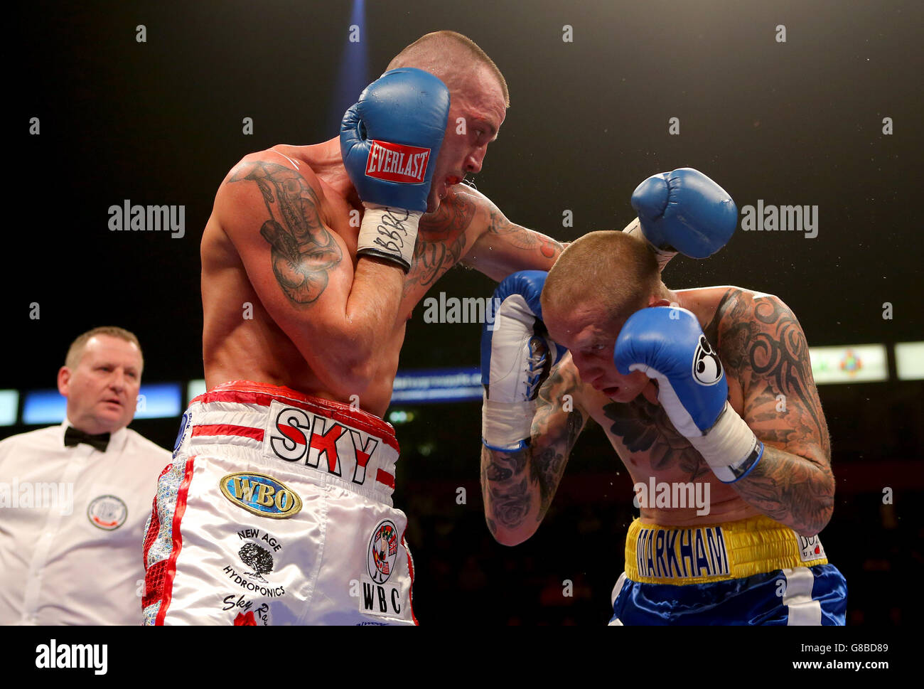 Boxing - Manchester Arena Stock Photo - Alamy