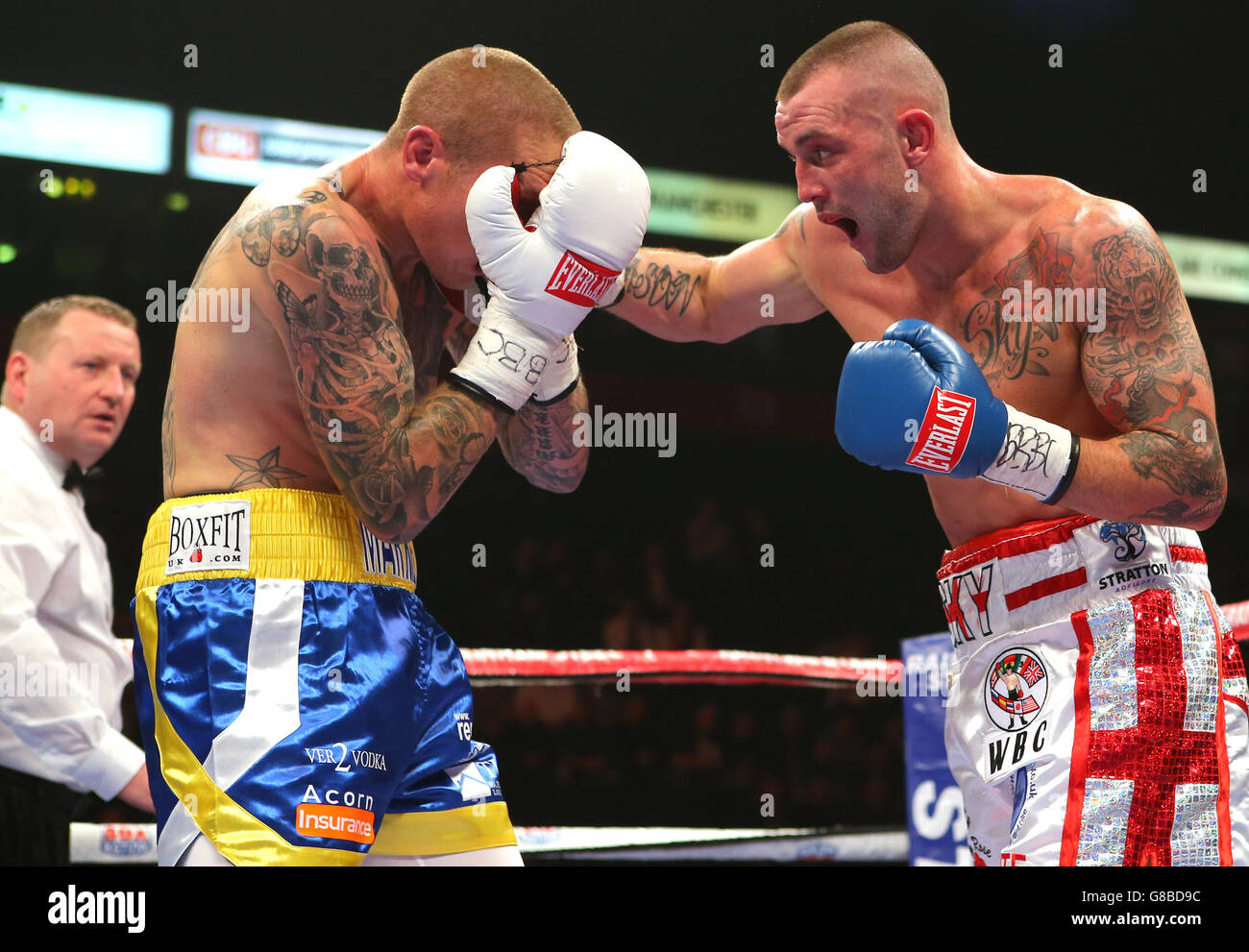 Boxing - Manchester Arena Stock Photo - Alamy