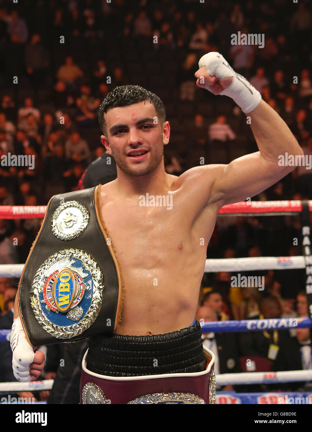 Boxing - Manchester Arena Stock Photo - Alamy