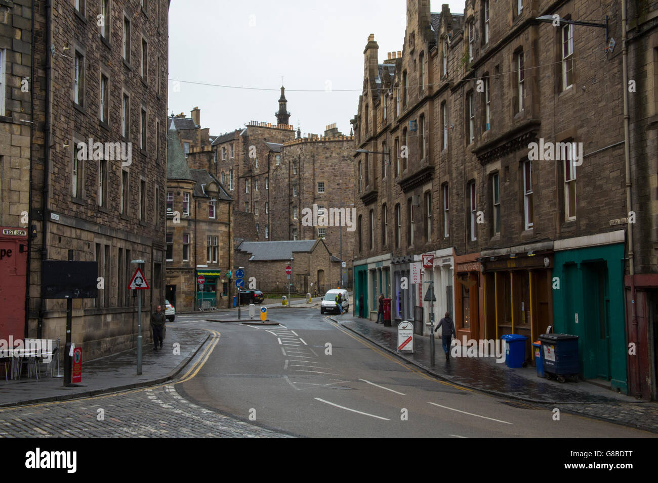 A street in Edinburgh, Scotland Stock Photo - Alamy