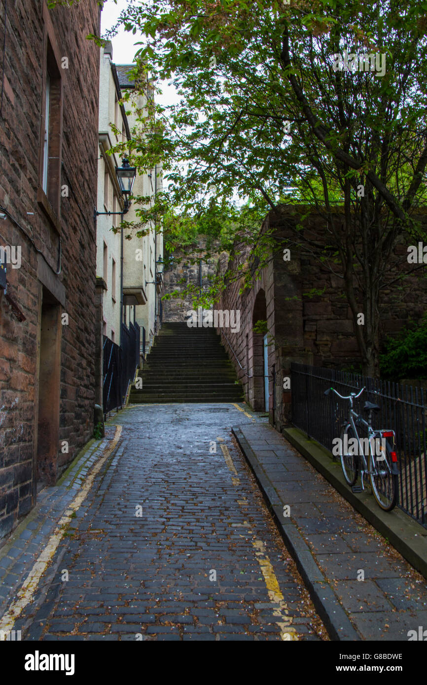 Steps in Edinburgh Stock Photo - Alamy