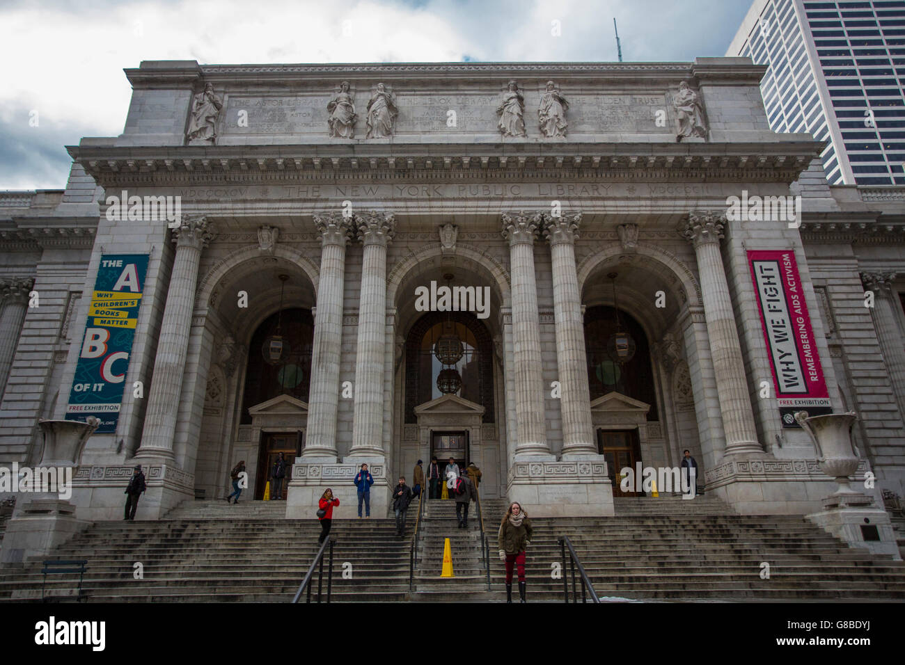 New York Public Library Stock Photo - Alamy