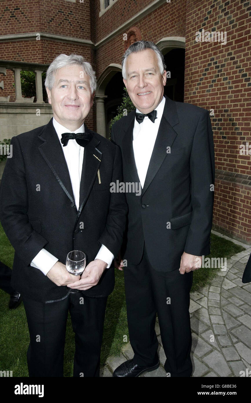 Christopher Moran (left) with Secretary of State for Northern Ireland ...