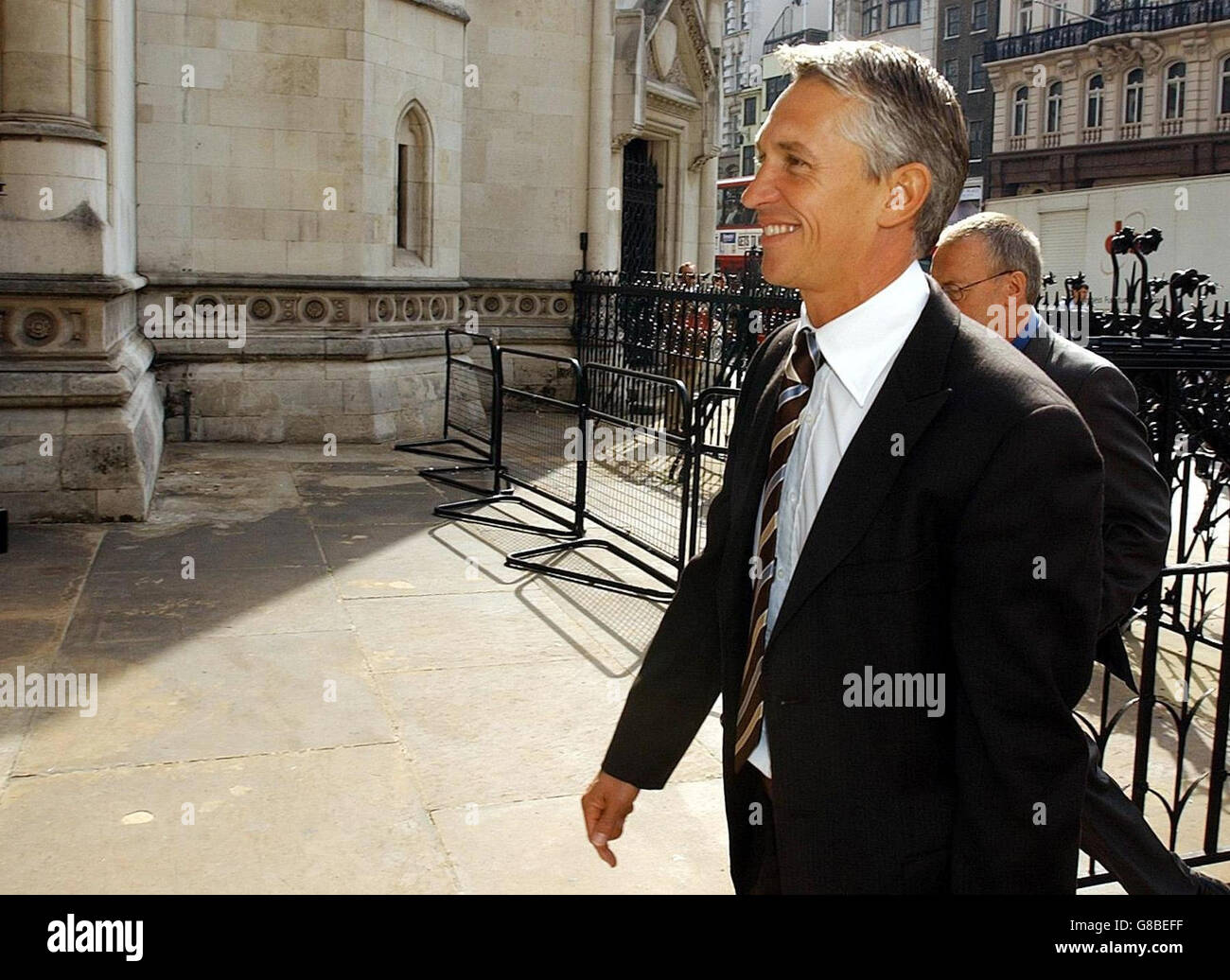Libel Trial - Gary Lineker - High Court Stock Photo - Alamy
