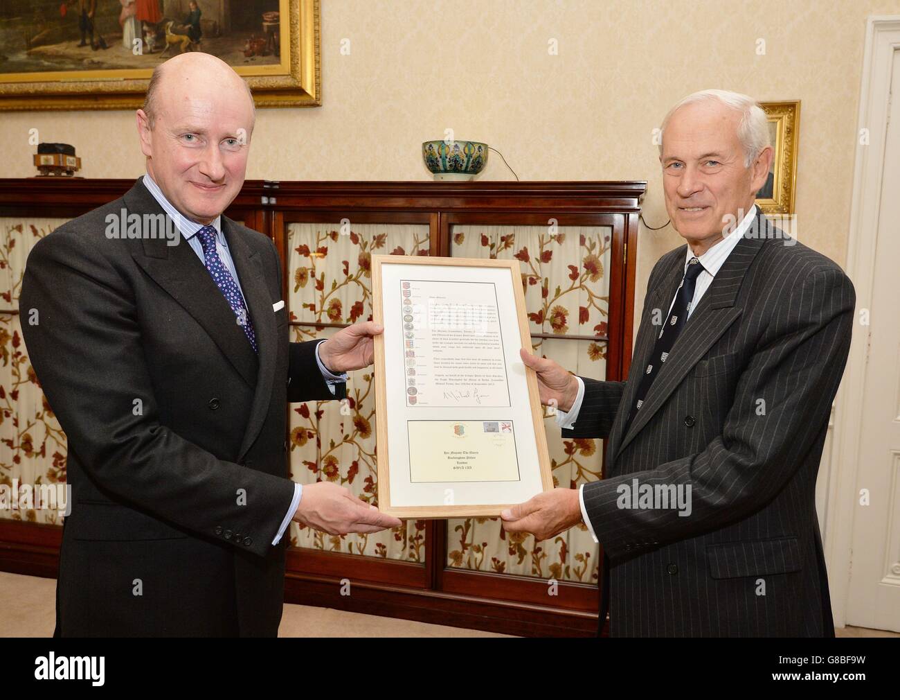 Sir christopher geidt hi-res stock photography and images - Alamy