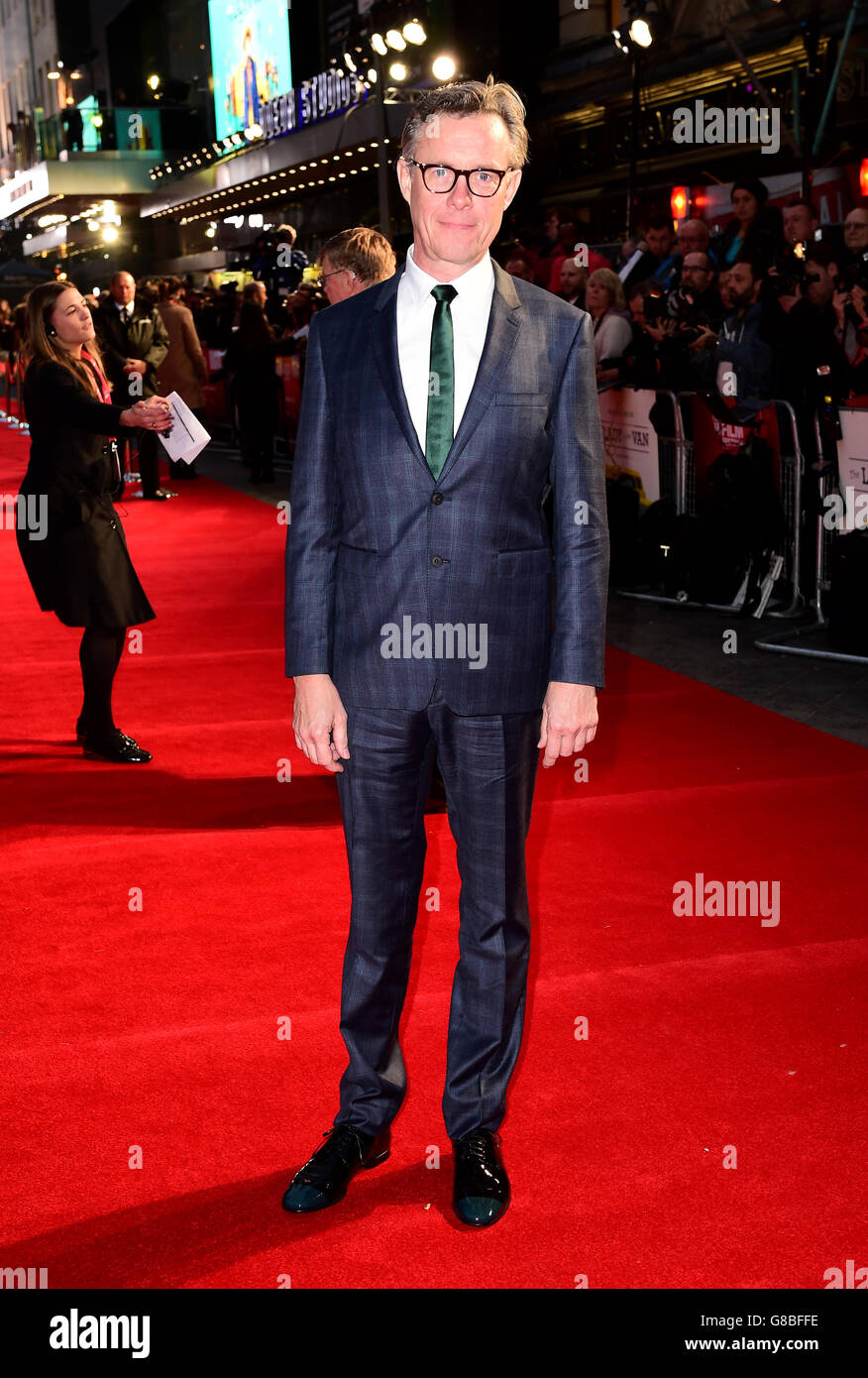 Alex Jennings attending the official screening of The Lady in the Van ...