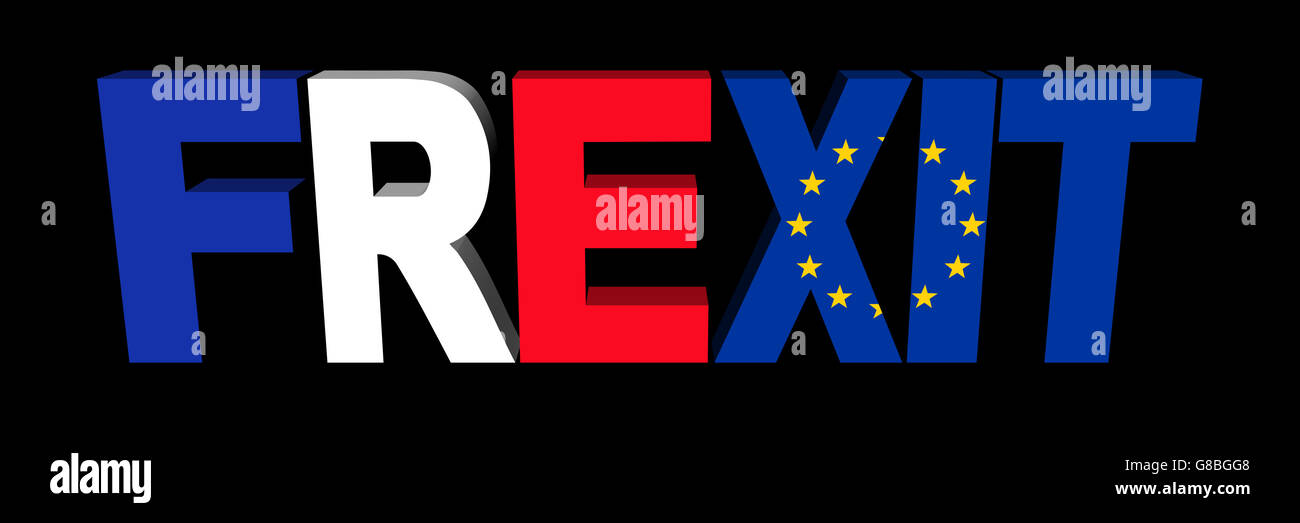 French frexit hi-res stock photography and images - Alamy