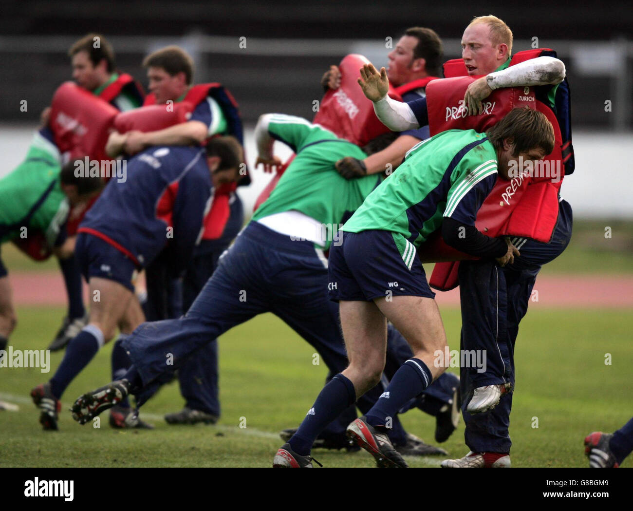 Rugby Union - British & Irish Lion's Training Session - Queen Elizabeth ...