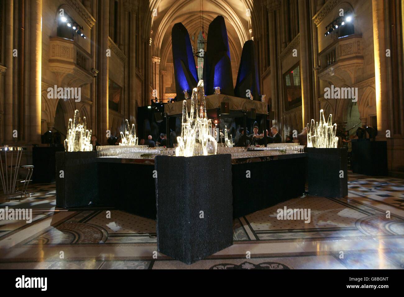 Batman Begins Premiere Party - The Law Courts. The foyer of the Law ...