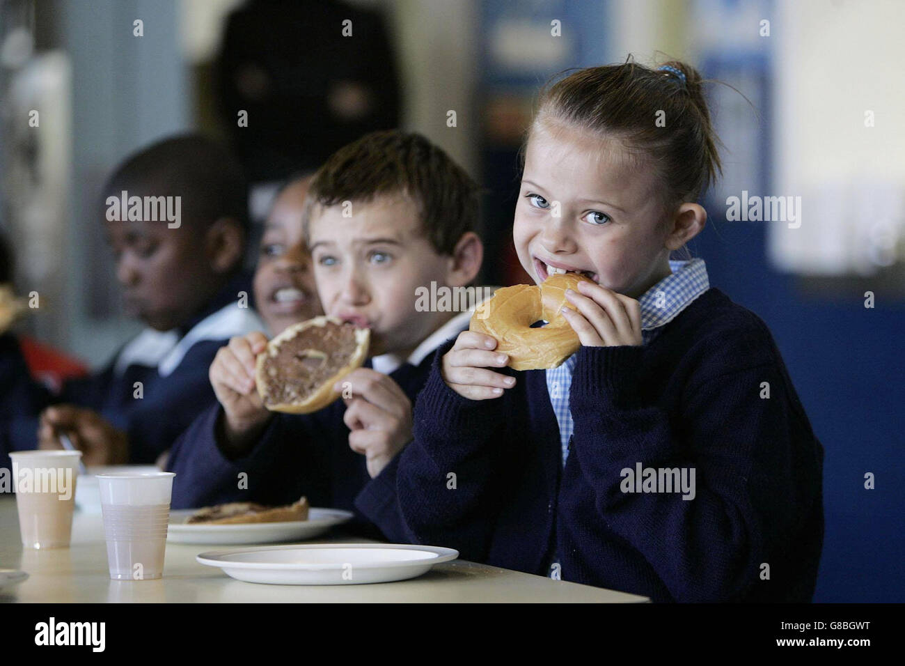 Millfields community schools breakfast club hi-res stock photography ...