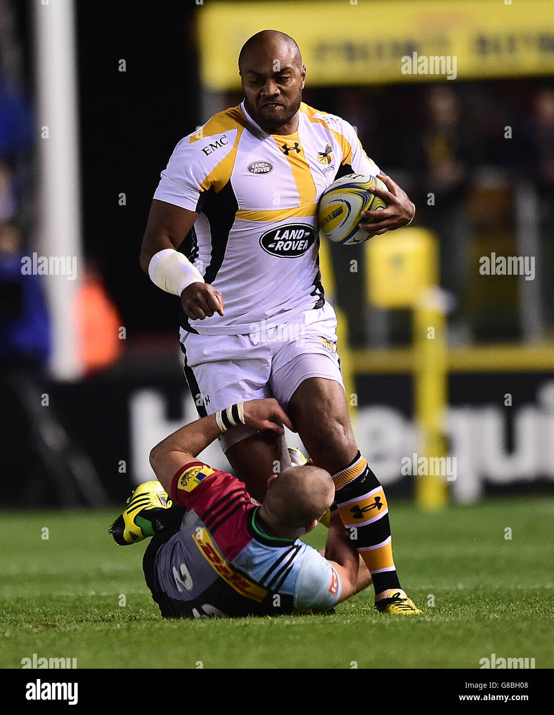 Rugby union aviva premiership harlequins v wasps twickenham stoop hi ...