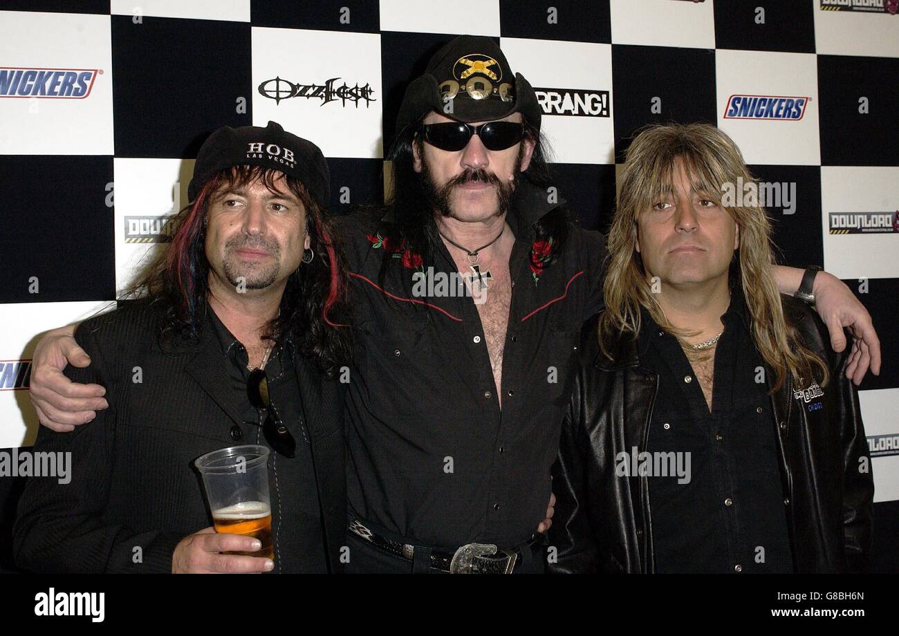 Download Festival 2005 - Donnington Park. Motorhead backstage Stock ...
