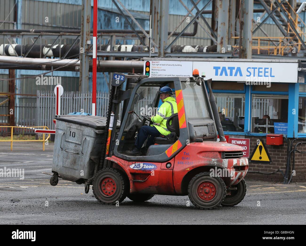 Tata steel worker hi-res stock photography and images - Alamy