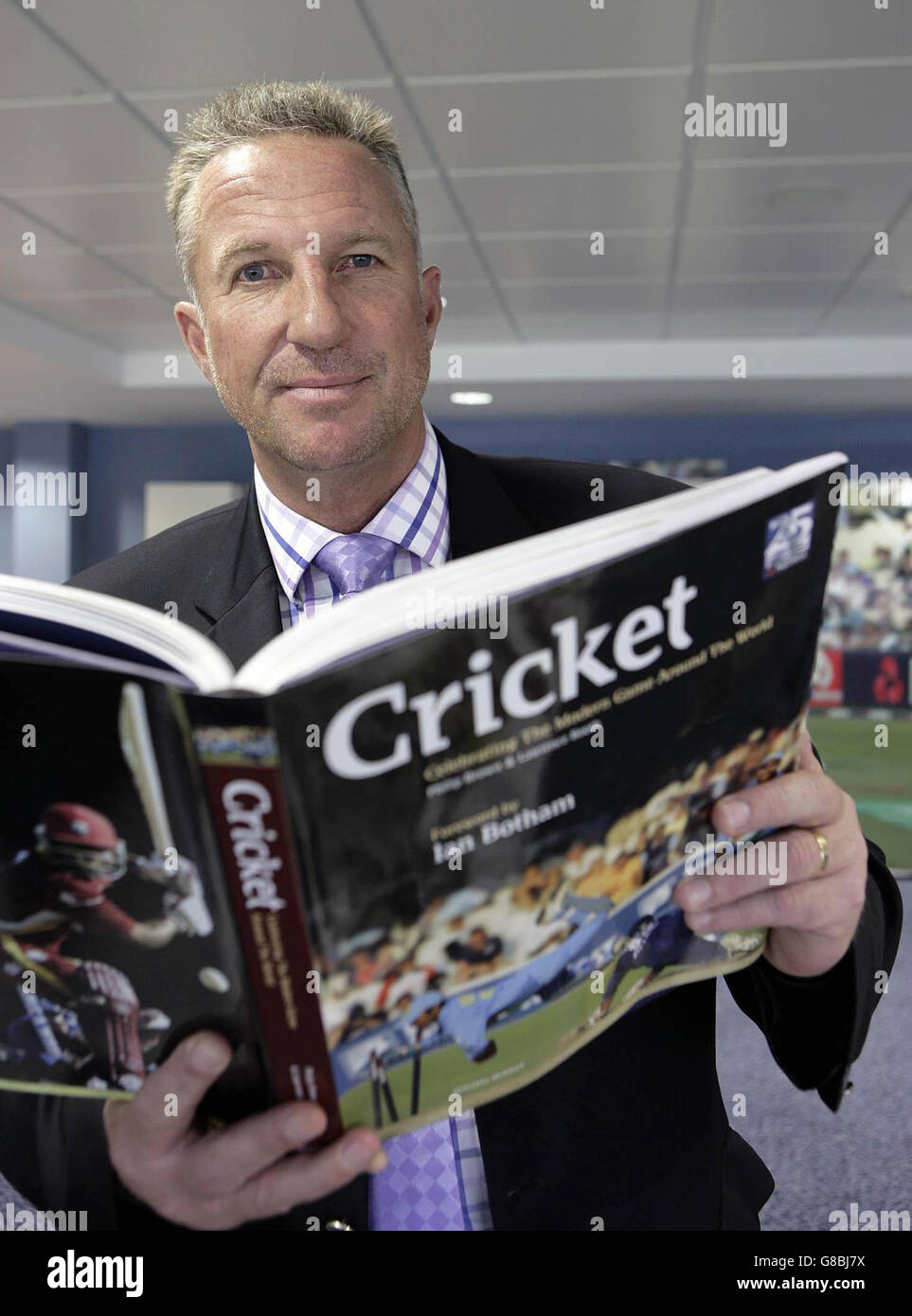 Former England cricketer Ian Botham at the NatWest 25 Years Of Cricket ...