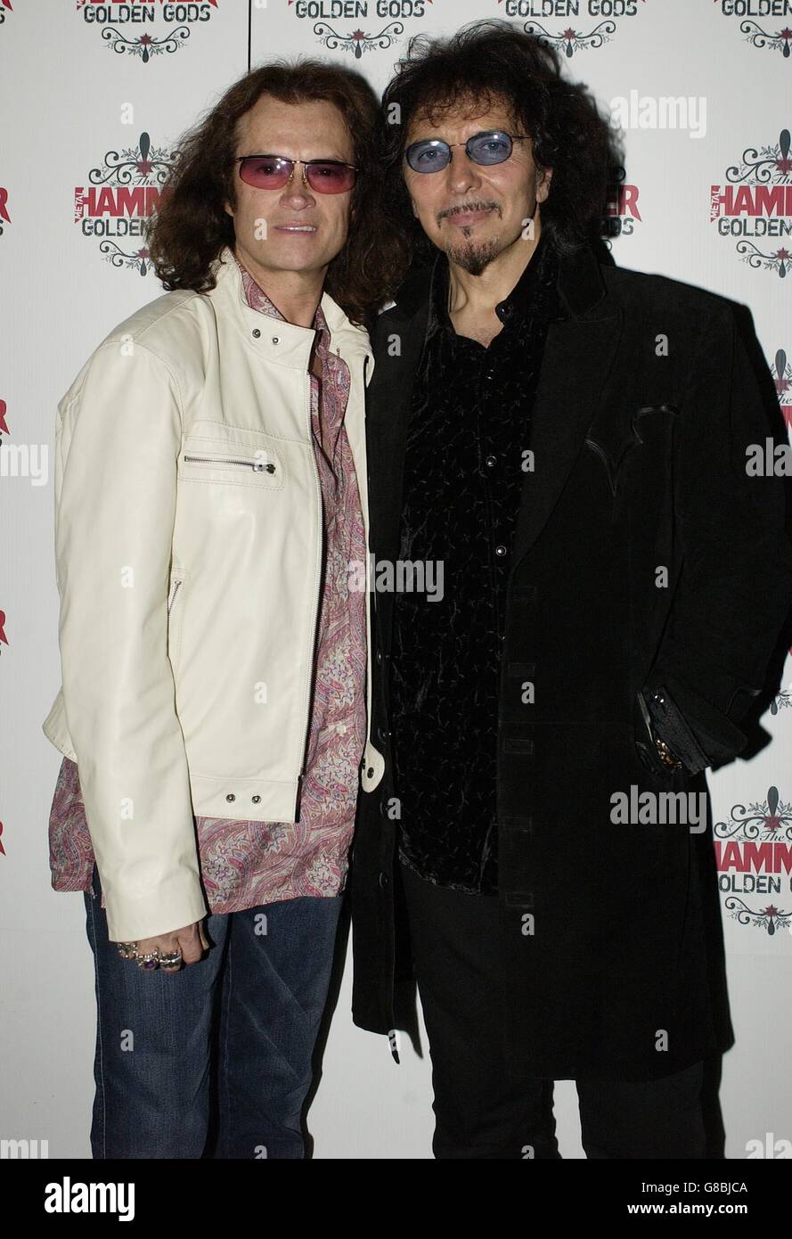 Glen Hughes from Deep Purple and Toni Lommi from Black Sabbath, who won ...