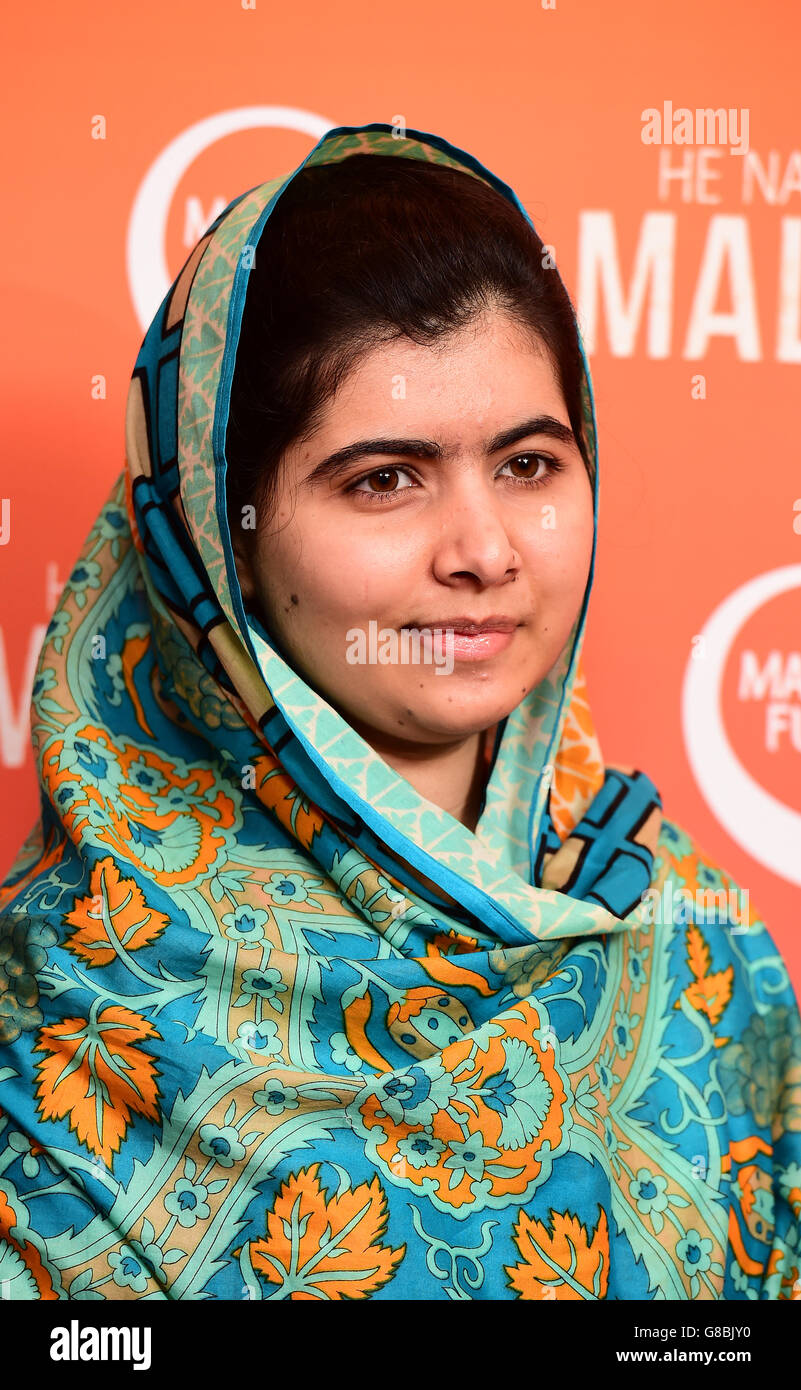Malala hi-res stock photography and images - Alamy