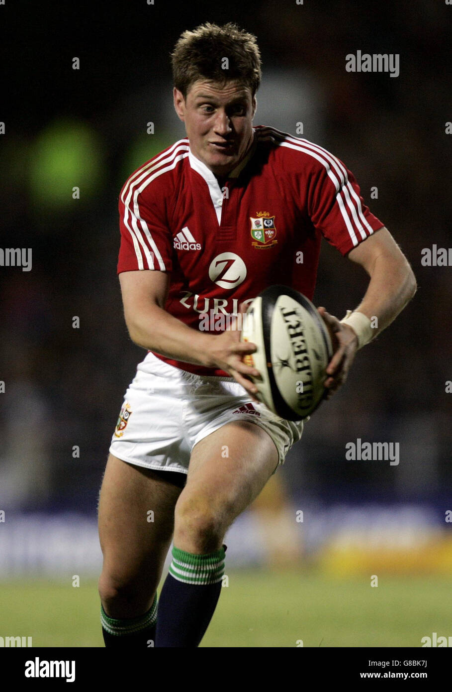 British and irish lions ronan ogara in action hi-res stock photography ...