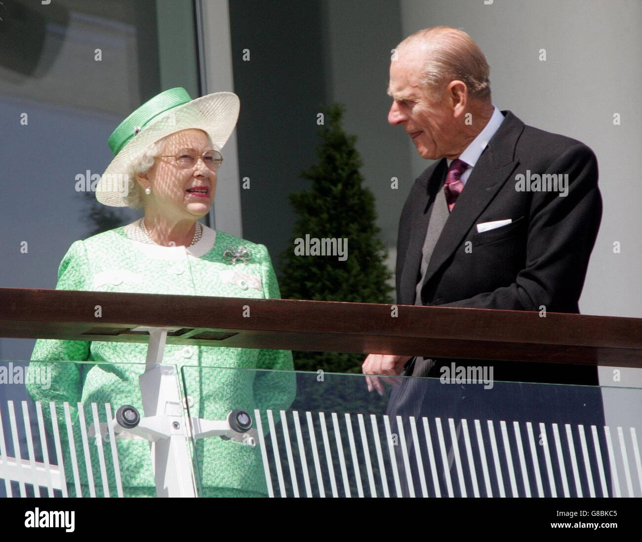 Britain's Queen Elizabeth II and the Duke of Edinburgh Stock Photo - Alamy