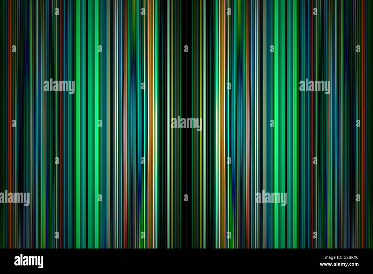 Green striped background with highlight Stock Photo - Alamy